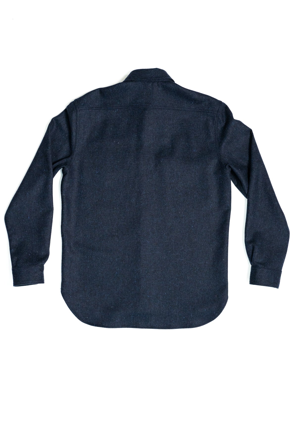 Blackhorse Lane Ateliers EC3 Men’s Wool CPO Shirt Navy | King's Cross