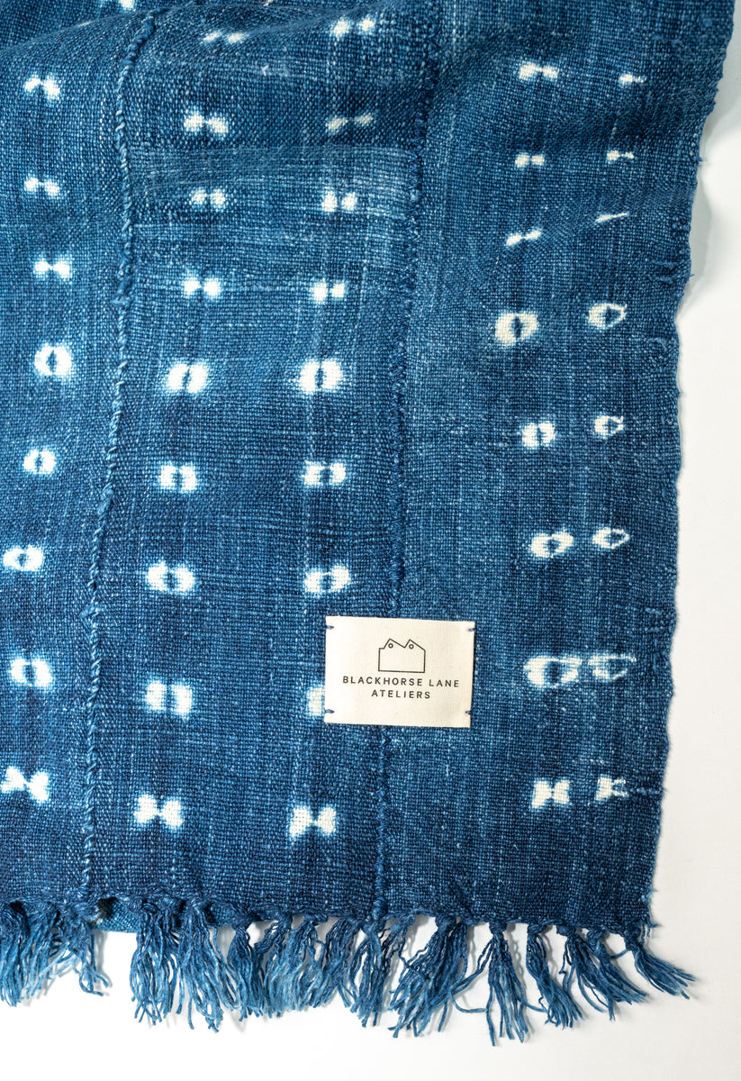 West African Indigo Handloomed Scarves – Blackhorse Lane Ateliers