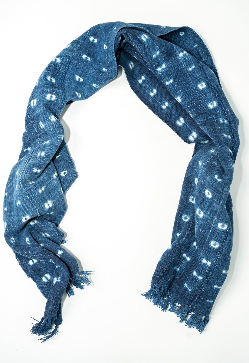 West African Indigo Handloomed Scarves – Blackhorse Lane Ateliers