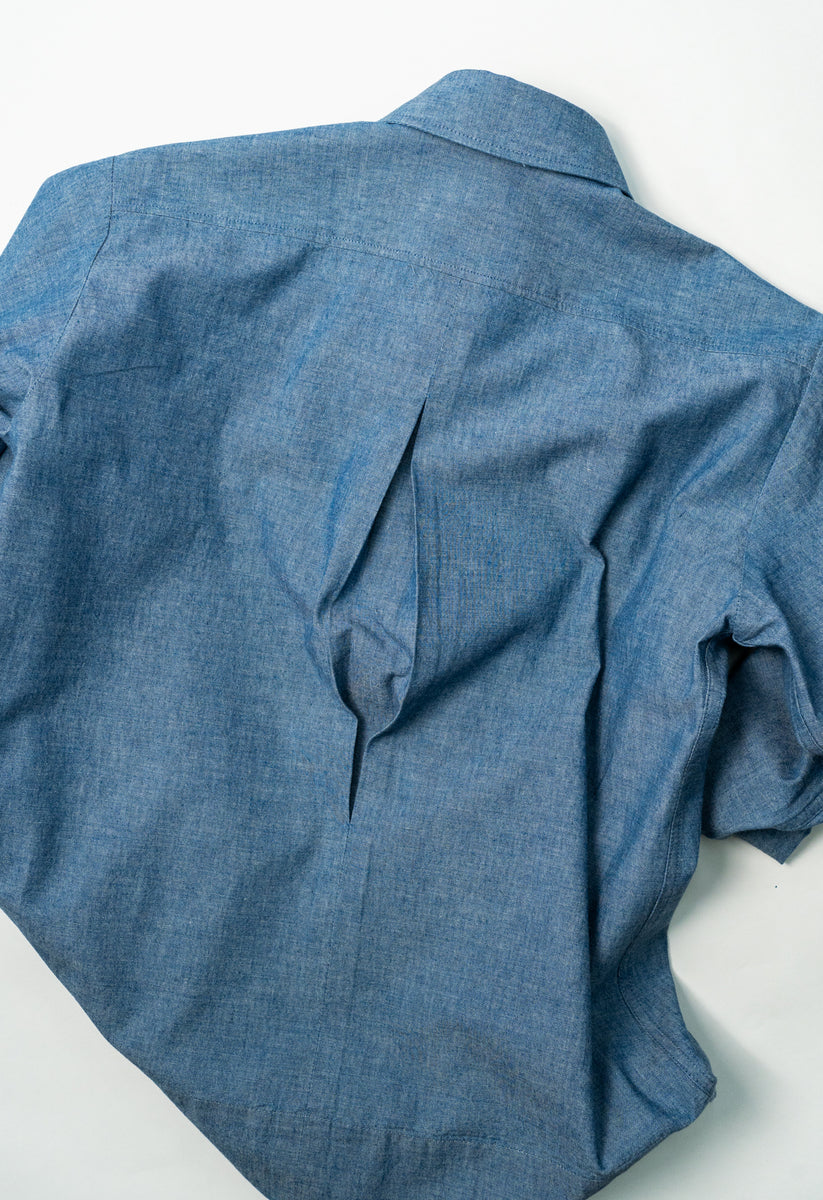 SW3 Chambray Japanese One Pocket Unisex Pop-Over Smock | Blackhorse ...