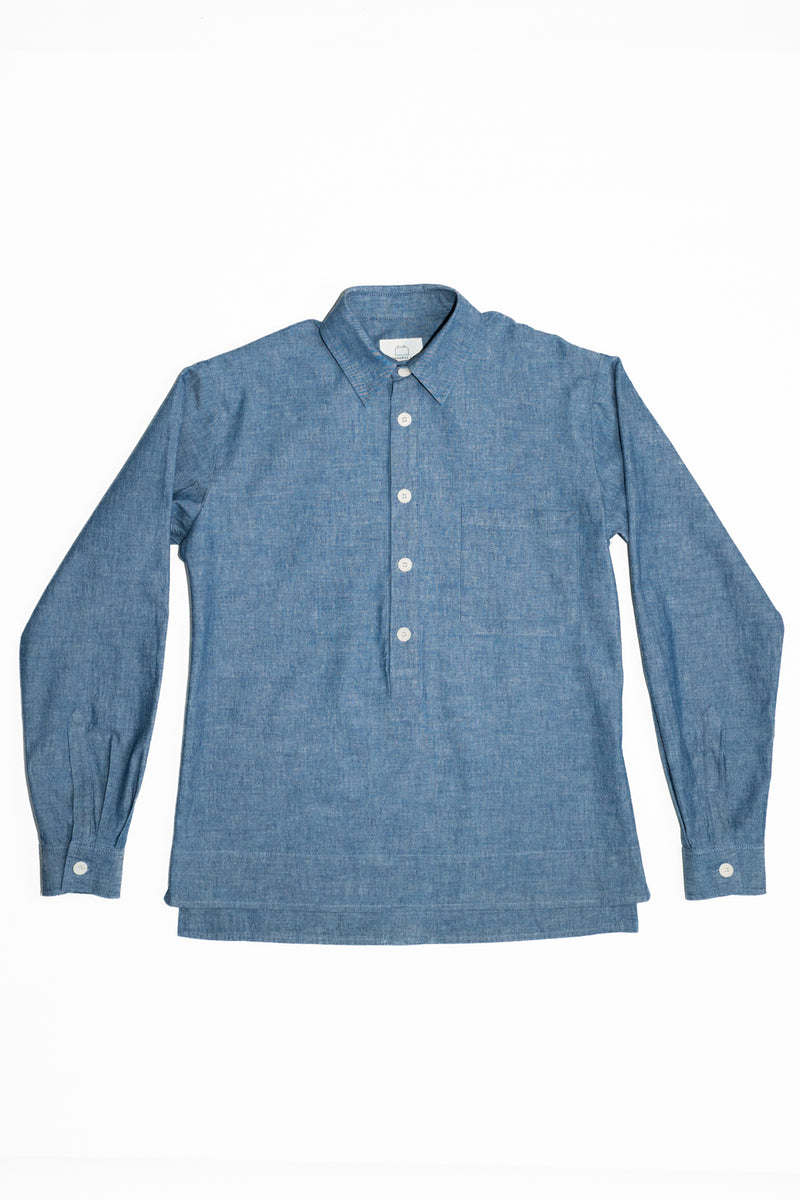 SW3 Chambray Japanese One Pocket Unisex Pop-Over Smock | Blackhorse ...