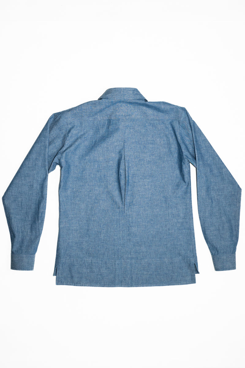 SW3 Chambray Japanese One Pocket Unisex Pop-Over Smock | Blackhorse ...